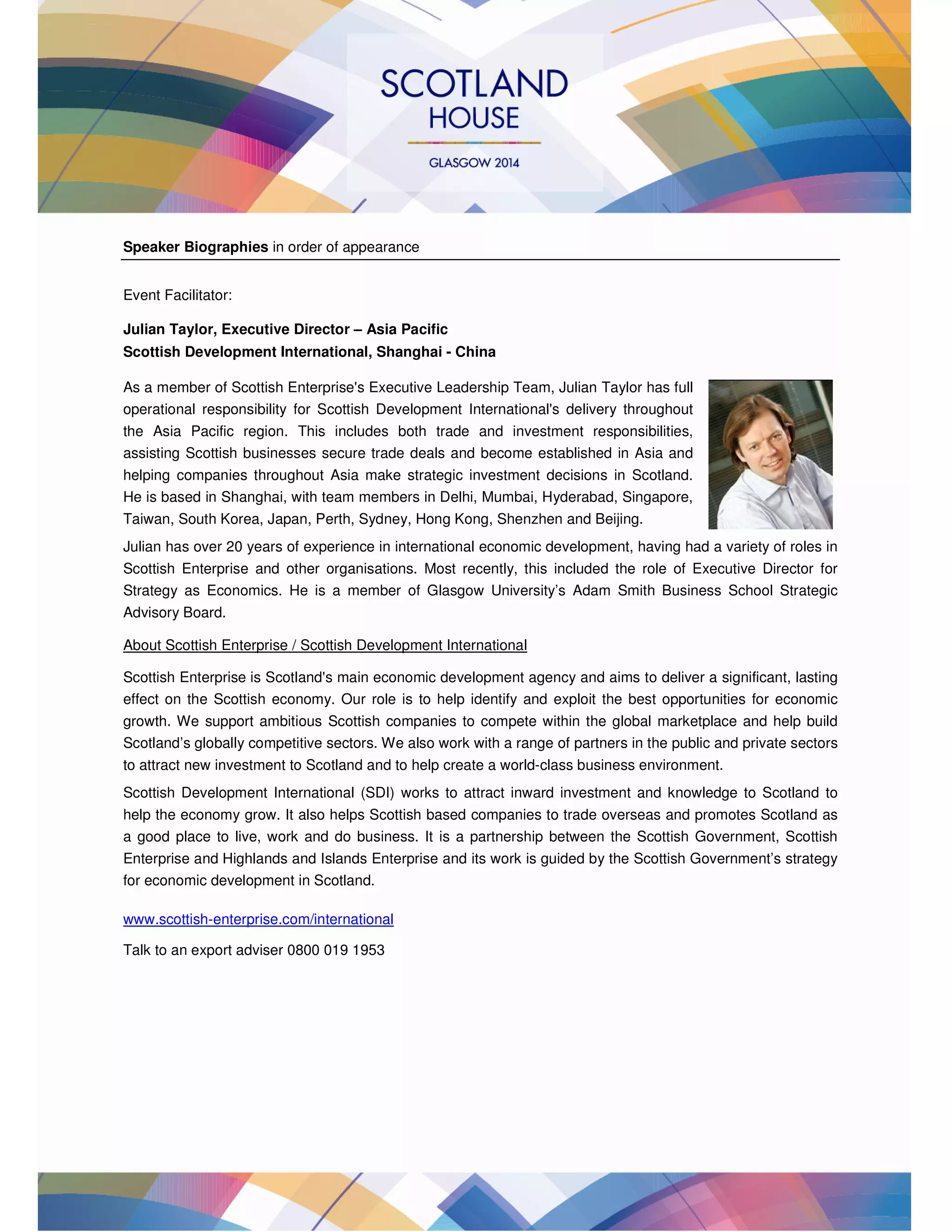 Delegate pack Singapore | PDF