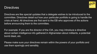 Model United nations rules of procedures | PPT