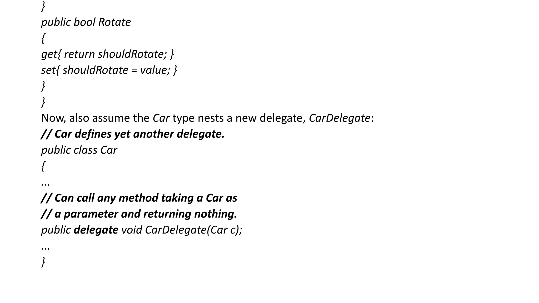The C Programming Laguage Delegates Notes Delegatespptx Programming