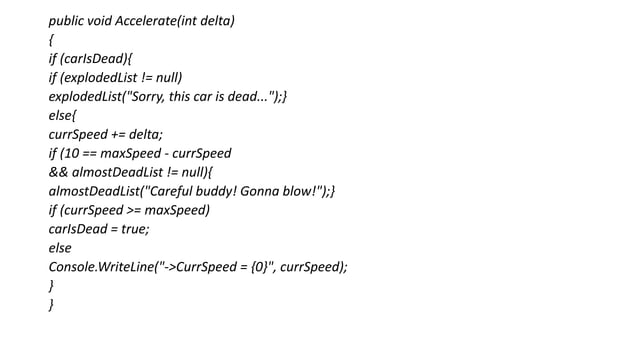 The C Programming Laguage Delegates Notes Delegatespptx Programming
