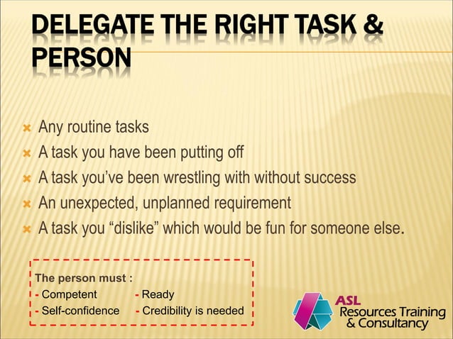 Delegation Skills | PPT