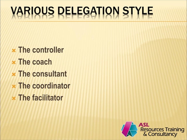 Delegation Skills | PPT