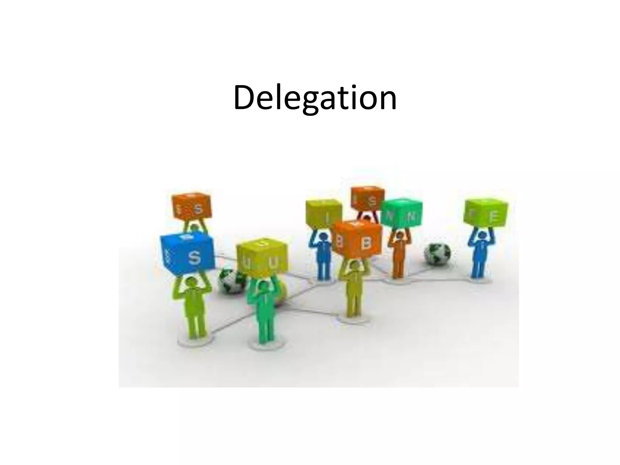 Delegation | PPTX