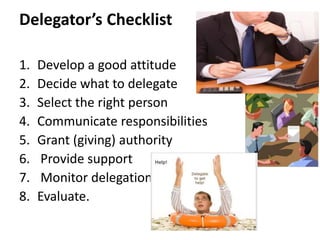 Delegation | PPTX