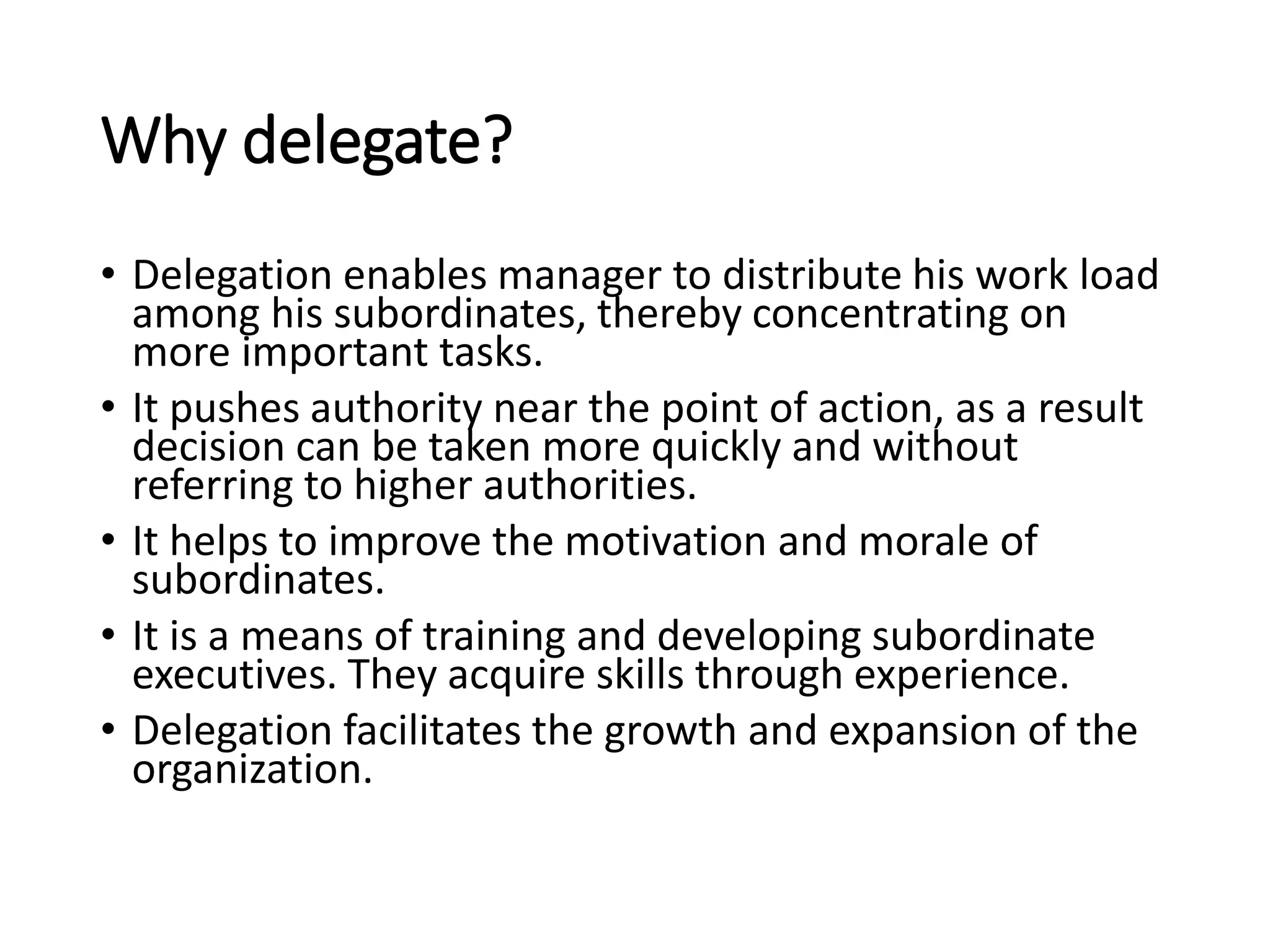 Delegation | PPT