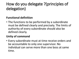Delegation | PPT