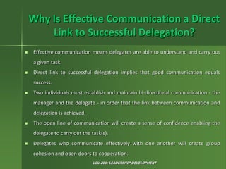 Delegation | PDF