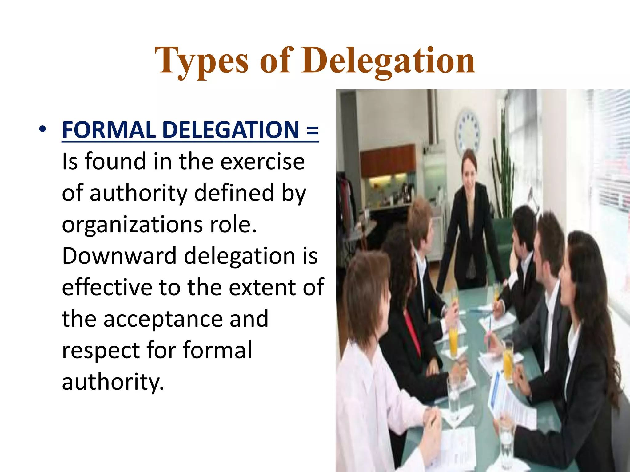 Delegation in Nursing - Mr. Manulal V S | PPTX