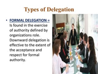 Delegation in Nursing - Mr. Manulal V S | PPTX