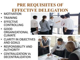 Delegation in Nursing - Mr. Manulal V S | PPTX
