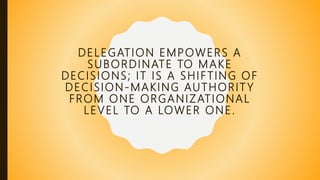 Delegation | PPT