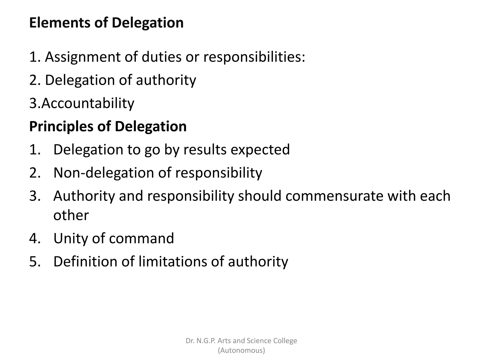 Delegation | PPT