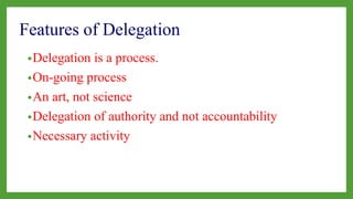 Delegation | PPT