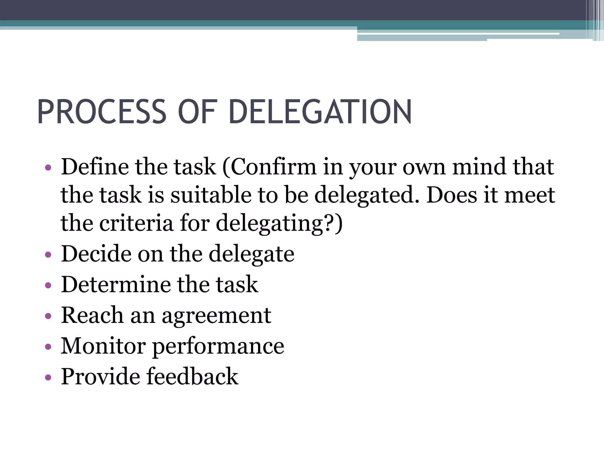 delegation.pptx | Resume Writing and Advice | Job Search