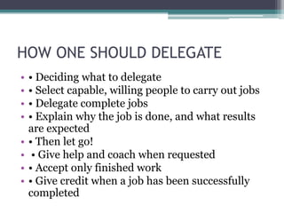 delegation.pptx | Resume Writing and Advice | Job Search