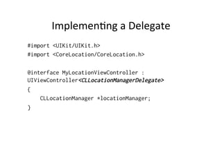 iOS: Frameworks and Delegation | PDF | Web Development | Internet