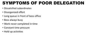 DELEGATION- Prepared by Ali Ibrahim a student of UCC, Ghana | PPTX