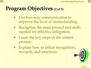 DELEGATION POWERPOINT | PPT