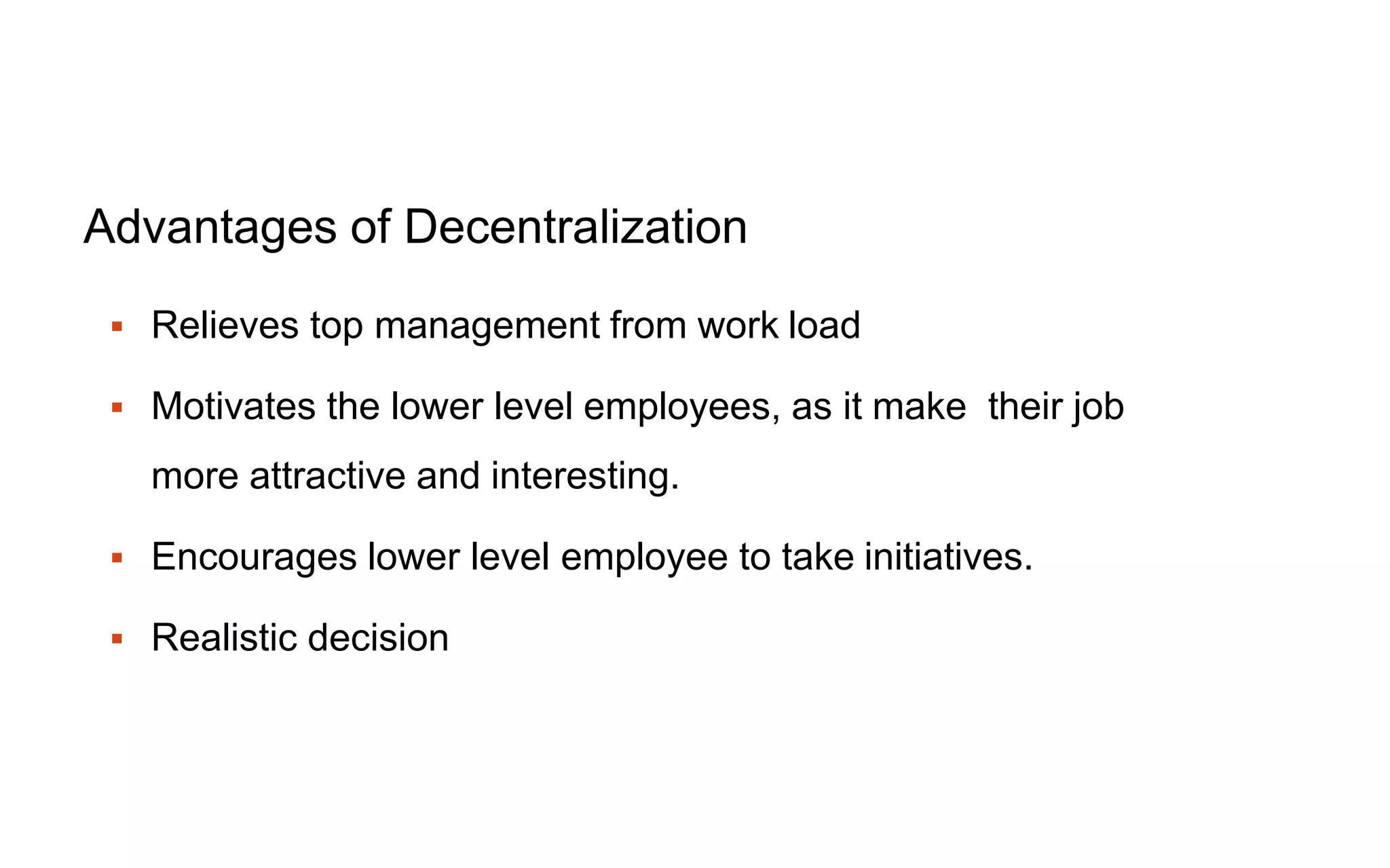 Delegation and decentralization | PPTX
