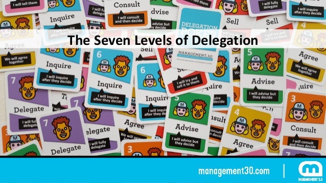 Delegation and Empowerment: The Seven Levels of Delegation