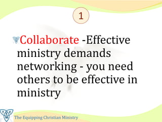 Delegation and pastoral leadership | PDF
