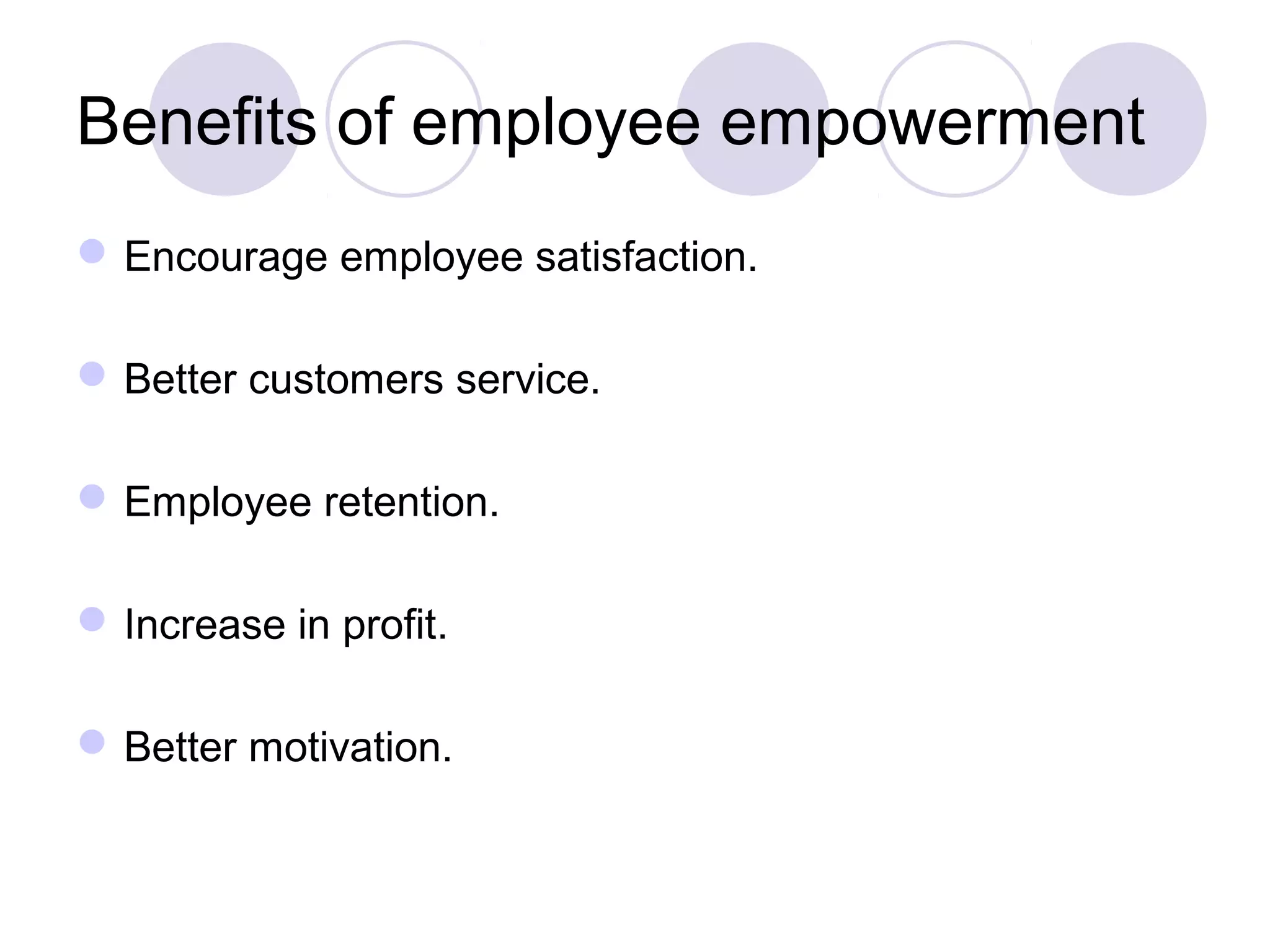 Delegation & empowerment presentation | PPT