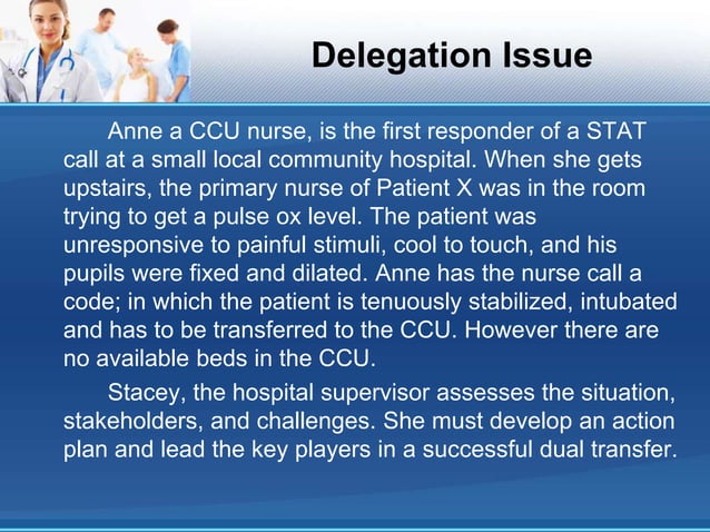 Delegation in healthcare | PPTX | First Aid | Injuries