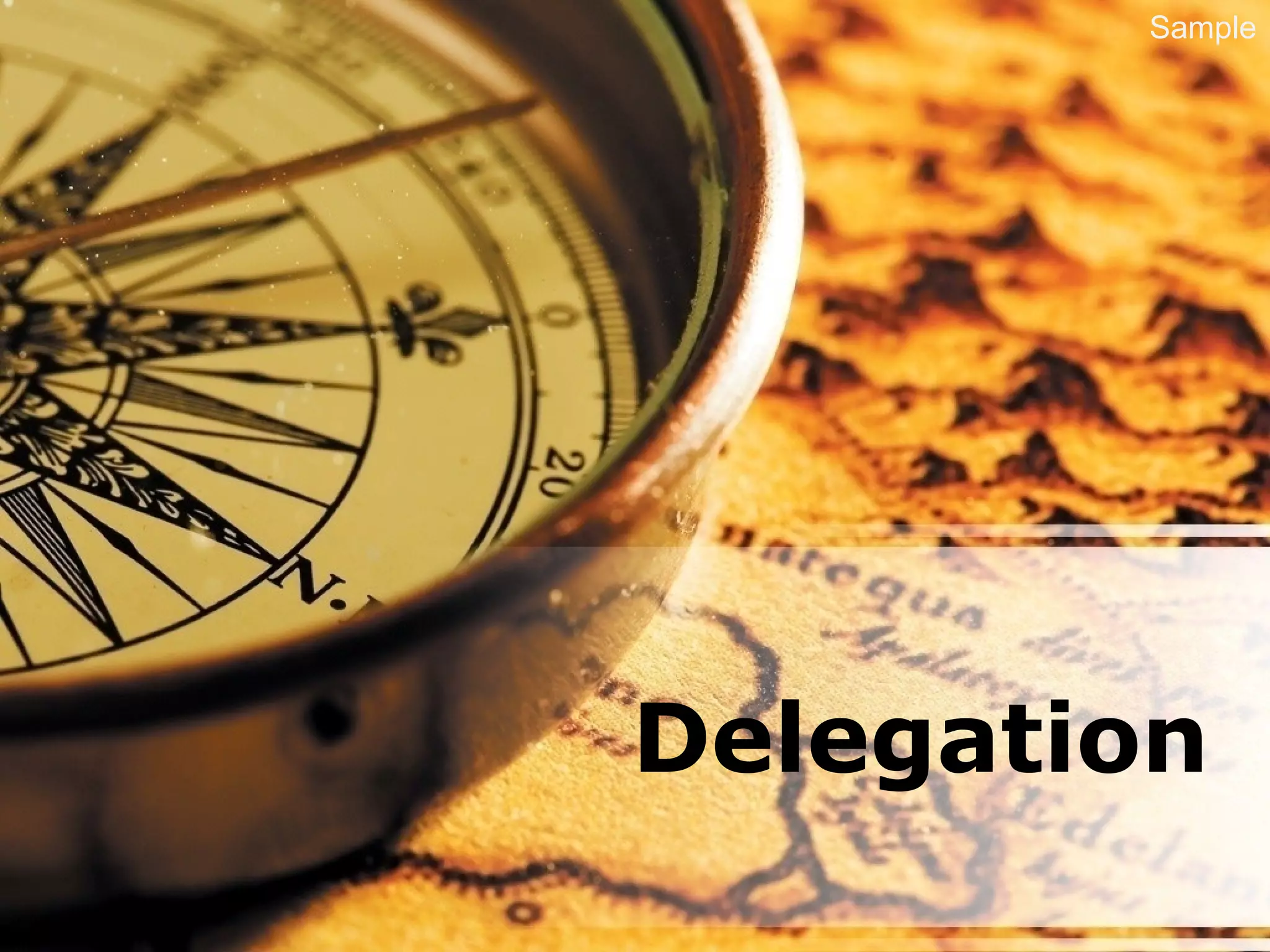 Delegation | PPT