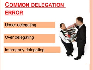 Delegation | PPTX