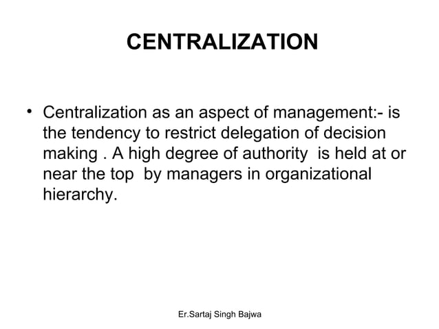 Delegation of authority | PPT