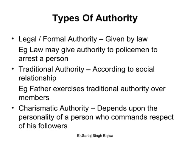 Delegation of authority | PPT