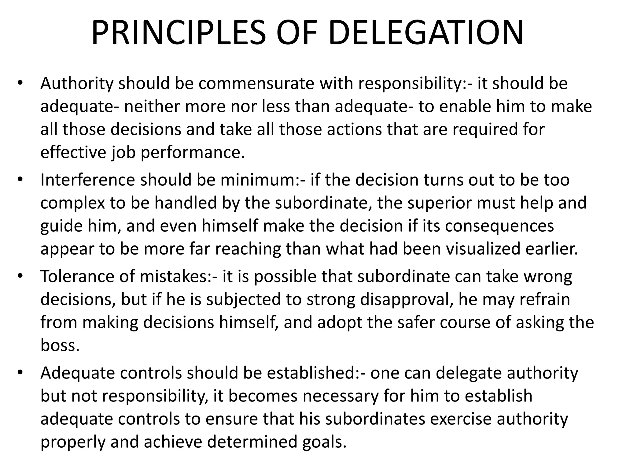 Delegation of authority | PPT