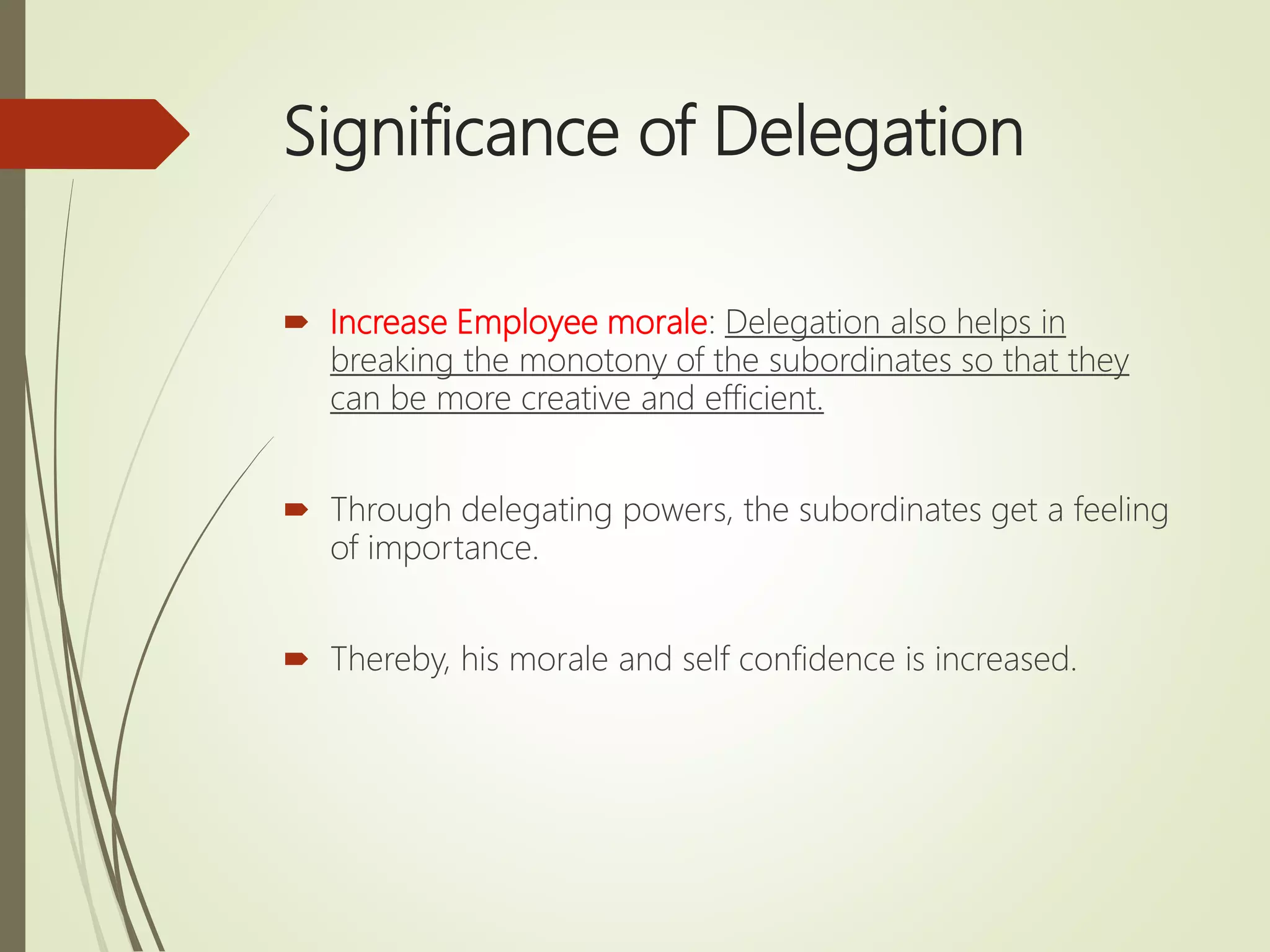 Delegation of authority and decentralization | PPTX