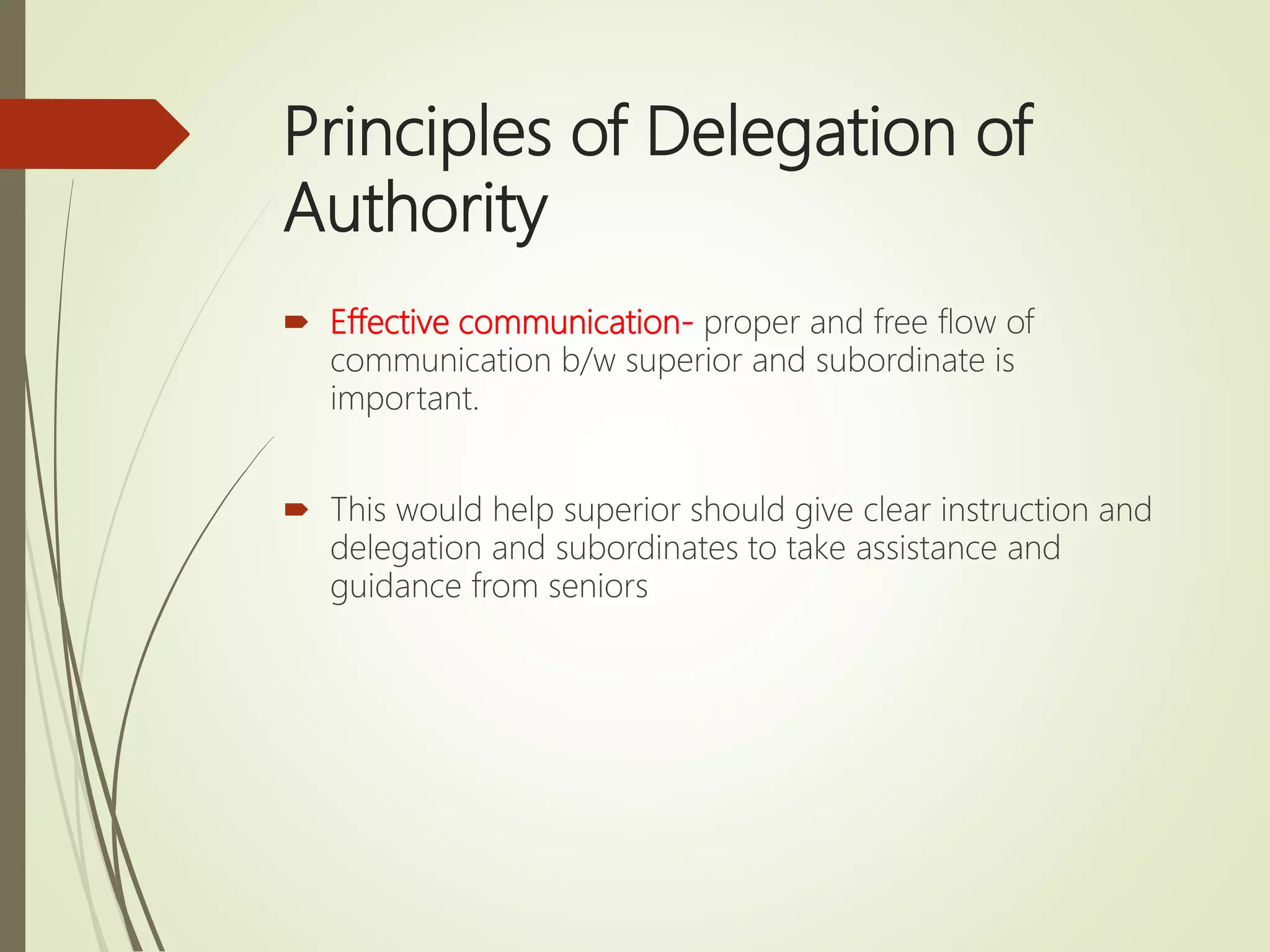 Delegation of authority and decentralization | PPTX