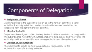 DELEGATION , POWER AND POLITICS. B.SC NURSIGpptx | PPTX