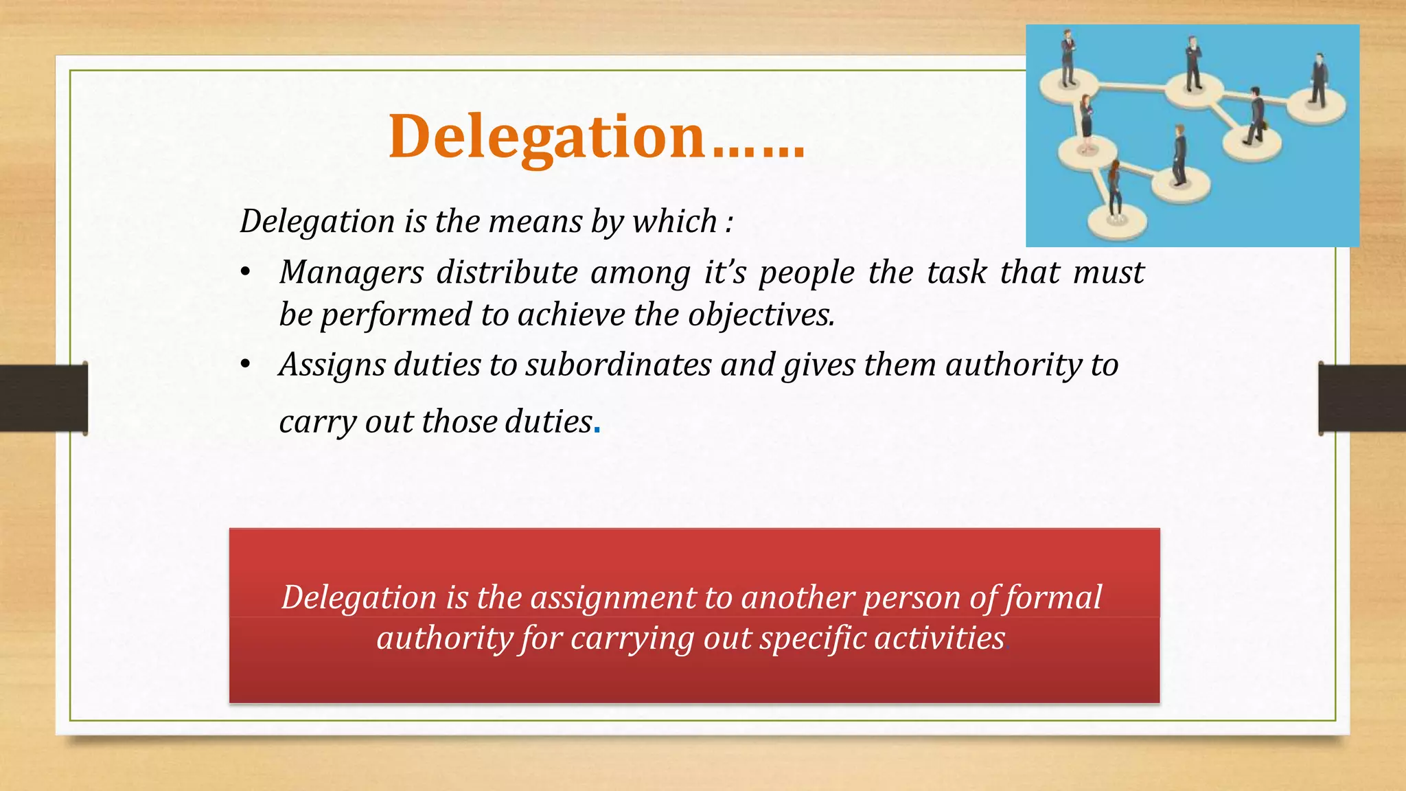 Delegation | PPT