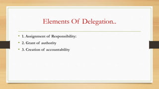 Delegation | PPT