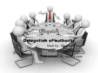 Delegtaion | PPTX