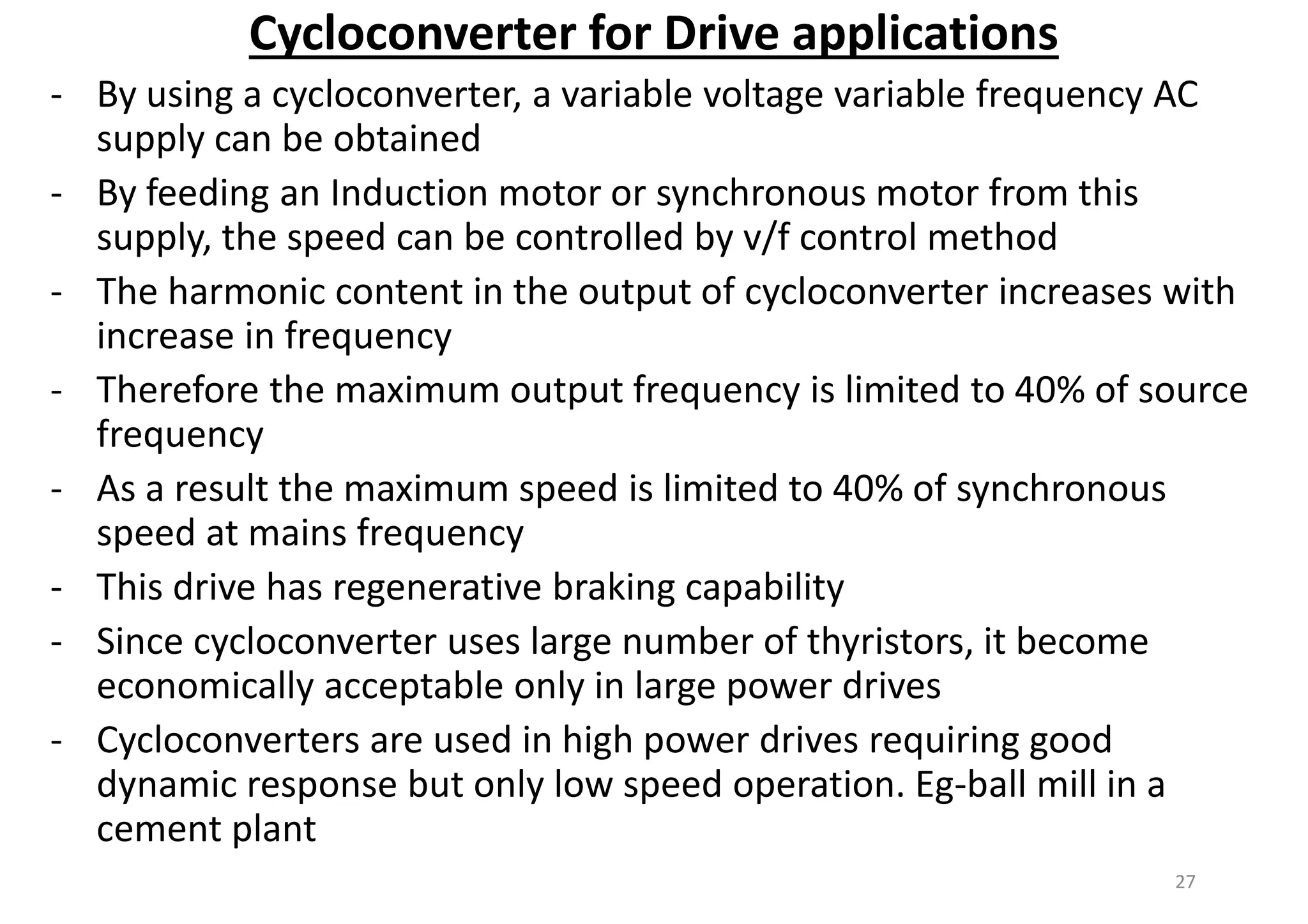 Chopper Fed DC Drives - DC to DC converters | PDF