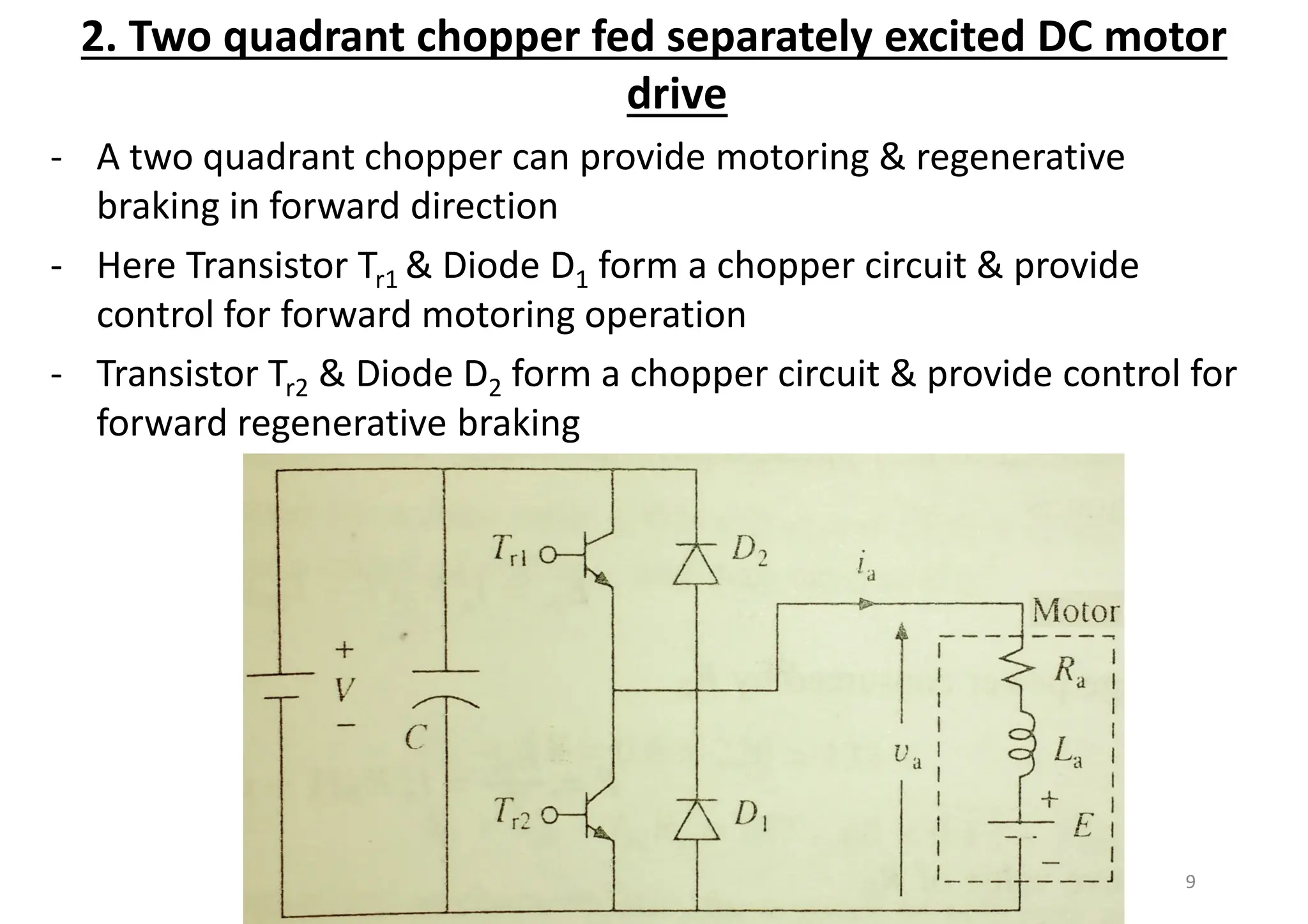 Chopper Fed DC Drives - DC to DC converters | PDF