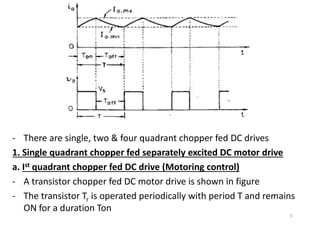 Chopper Fed DC Drives - DC to DC converters | PDF