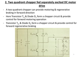 Chopper Fed DC Drives - DC to DC converters | PDF