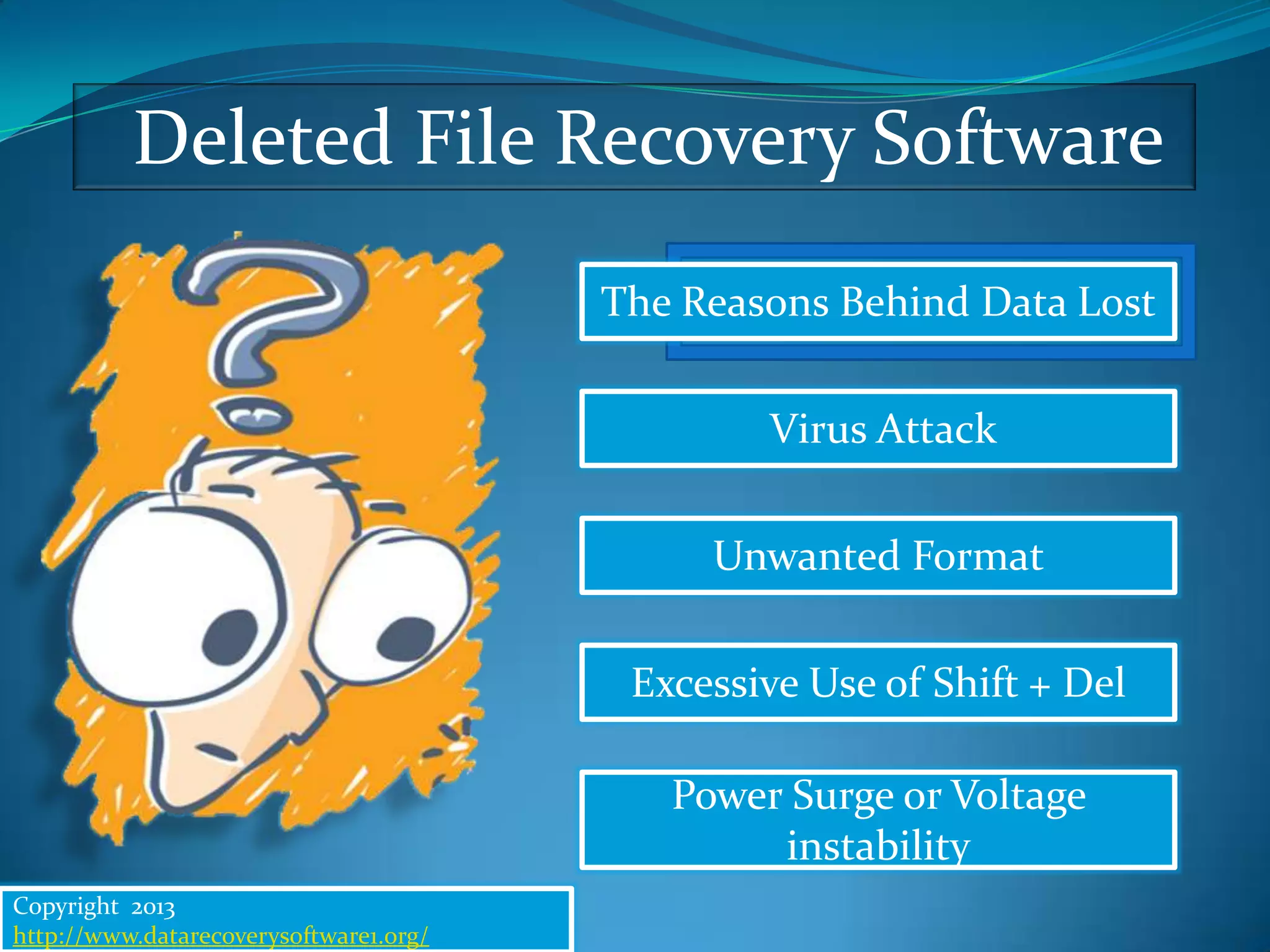 Deleted file recovery | PPTX