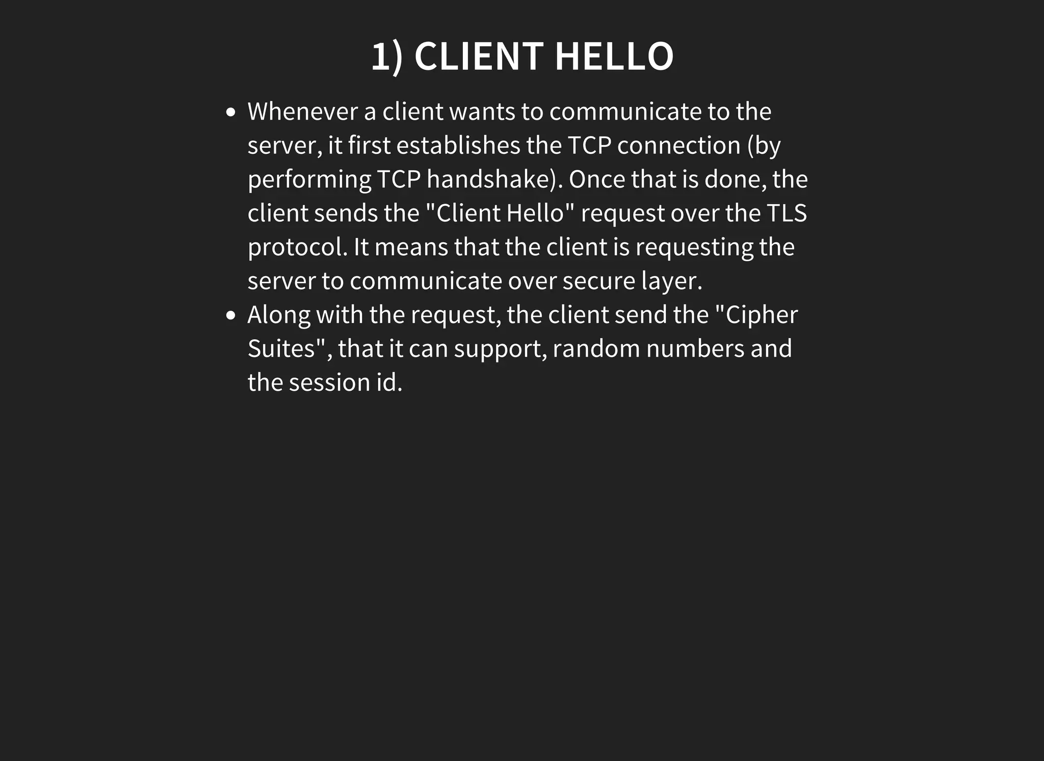SSL/TLS Handshake | PDF