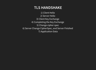SSL/TLS Handshake | PDF