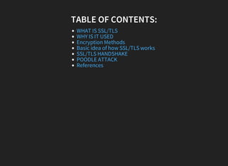SSL/TLS Handshake | PDF