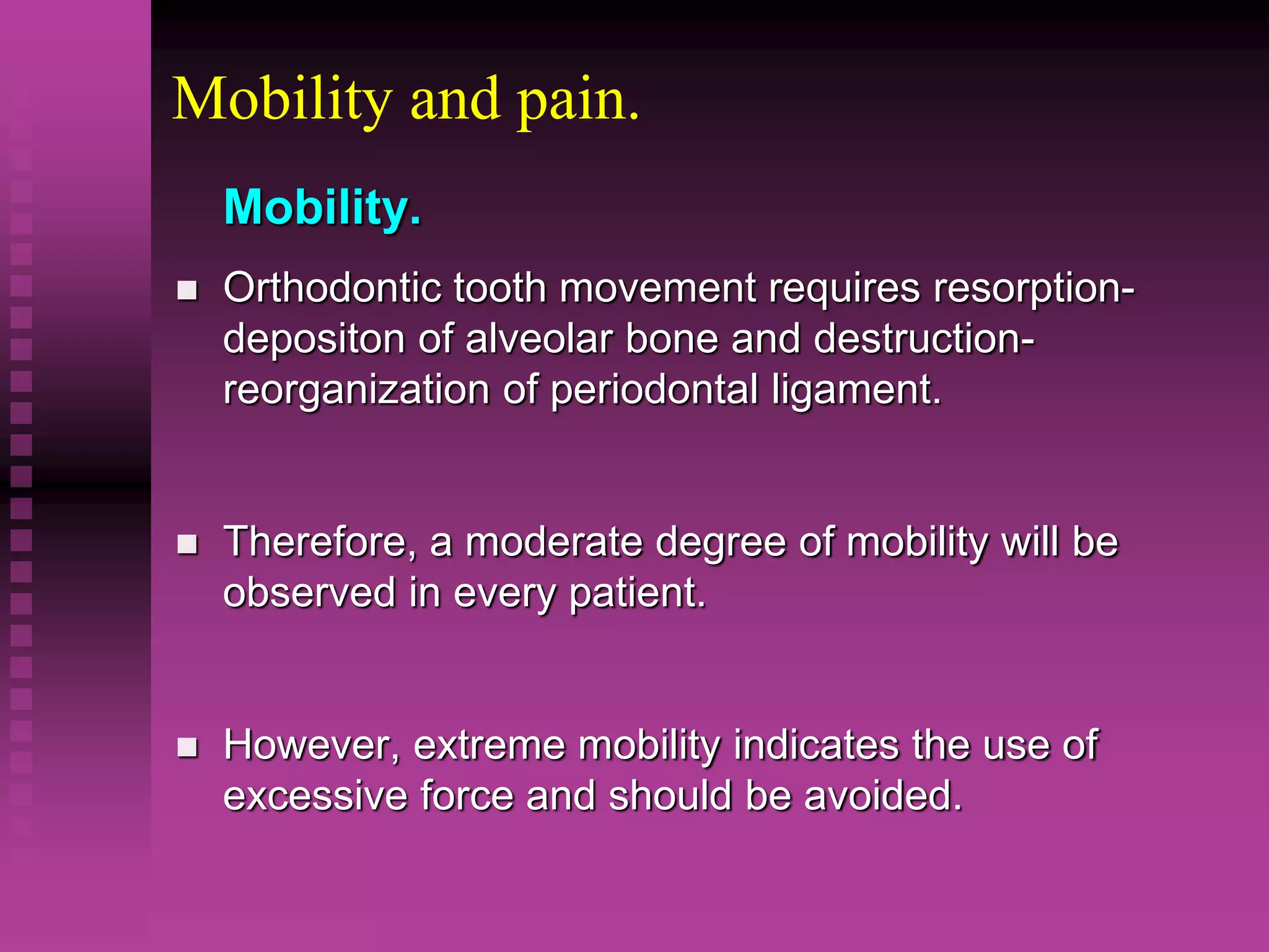 Deleterious effects of orthodontic force (4th BDS) | PPTX | Dental ...