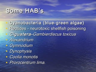 Deleterious impect of algae | PPT
