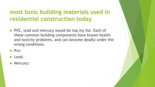 Deleterious material | PPTX