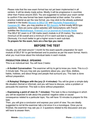 DELF B1 Exam Preparation Strategies.pdf